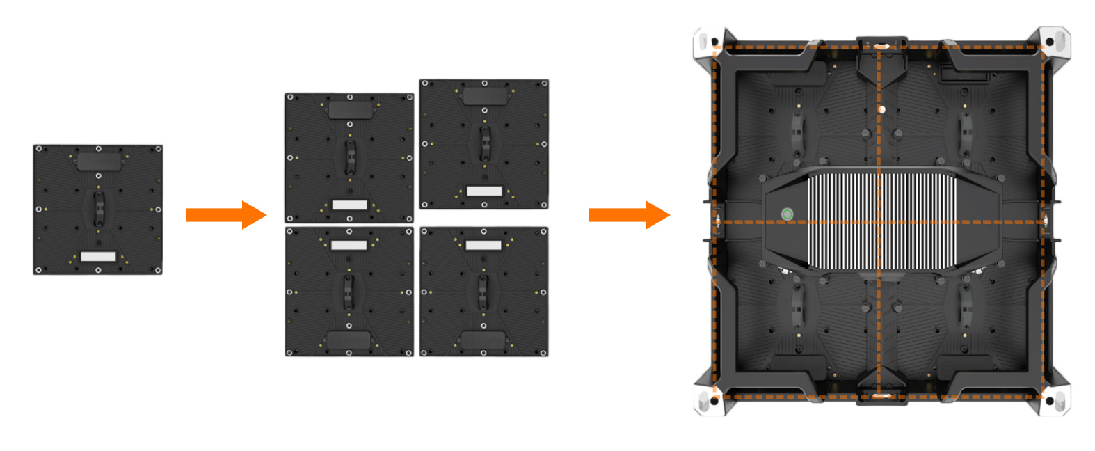 ¿Cómo elegir la medida de mi pantalla led? - Blackbox led
